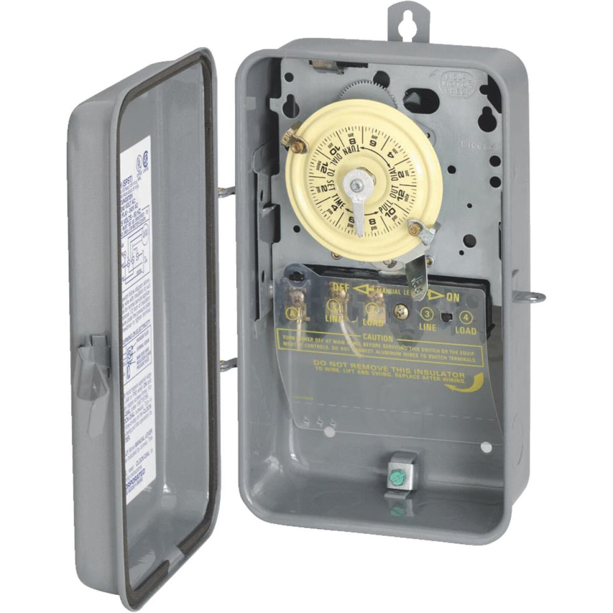 Intermatic 40A 120V 4000W Gray Mechanical Outdoor Timer - Perry, NY ...