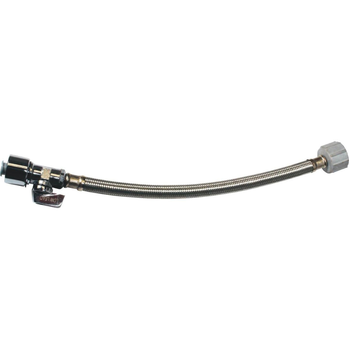 Keeney 5/8 In. x 12 In. Stainless Steel Quick Lock Toilet Supply Tube ...