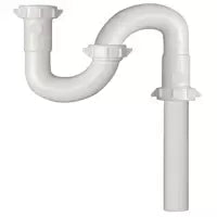 Plumb Pak S-Trap. For Connection To Floor 1-1/4" - Perry, NY - Burt's ...