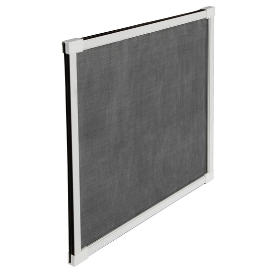 M D Building Products 20-37 in. White Aluminum Adjustable Screen ...