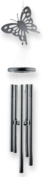 Red Carpet Studios Shadow Wind Chimes Butterfly - Perry, NY - Burt's ...