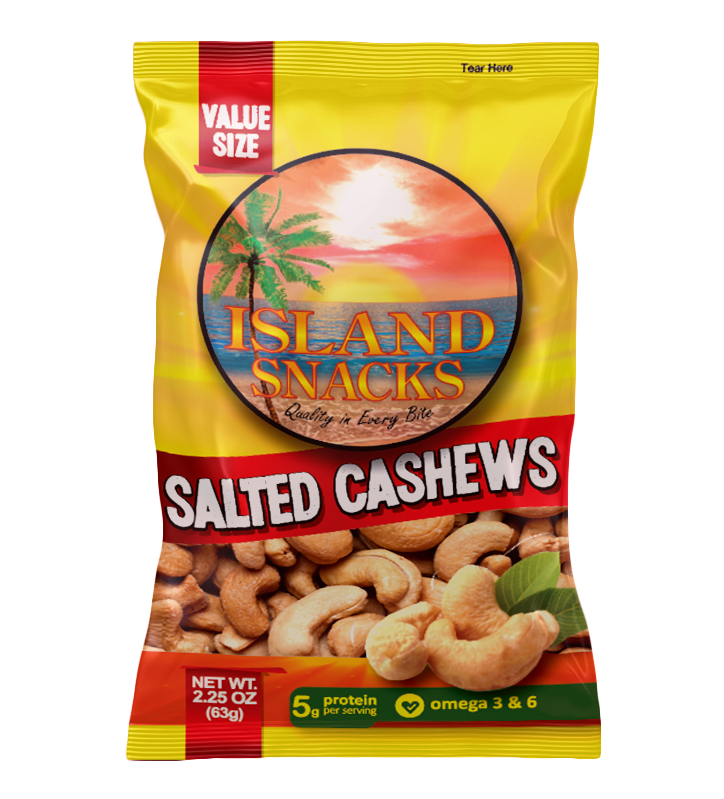 Island Snacks Salted Cashews - Perry, NY - Burt's Lumber & Building Supply