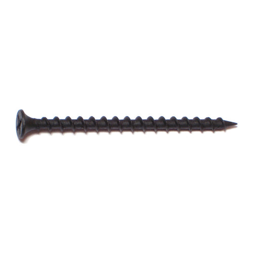 Monster Fastener Black Phosphate Steel Coarse Thread Phillips Bugle ...