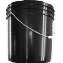 Industrial Pail, Black Plastic, 5-Gals. - Perry, NY - Burt's Lumber ...