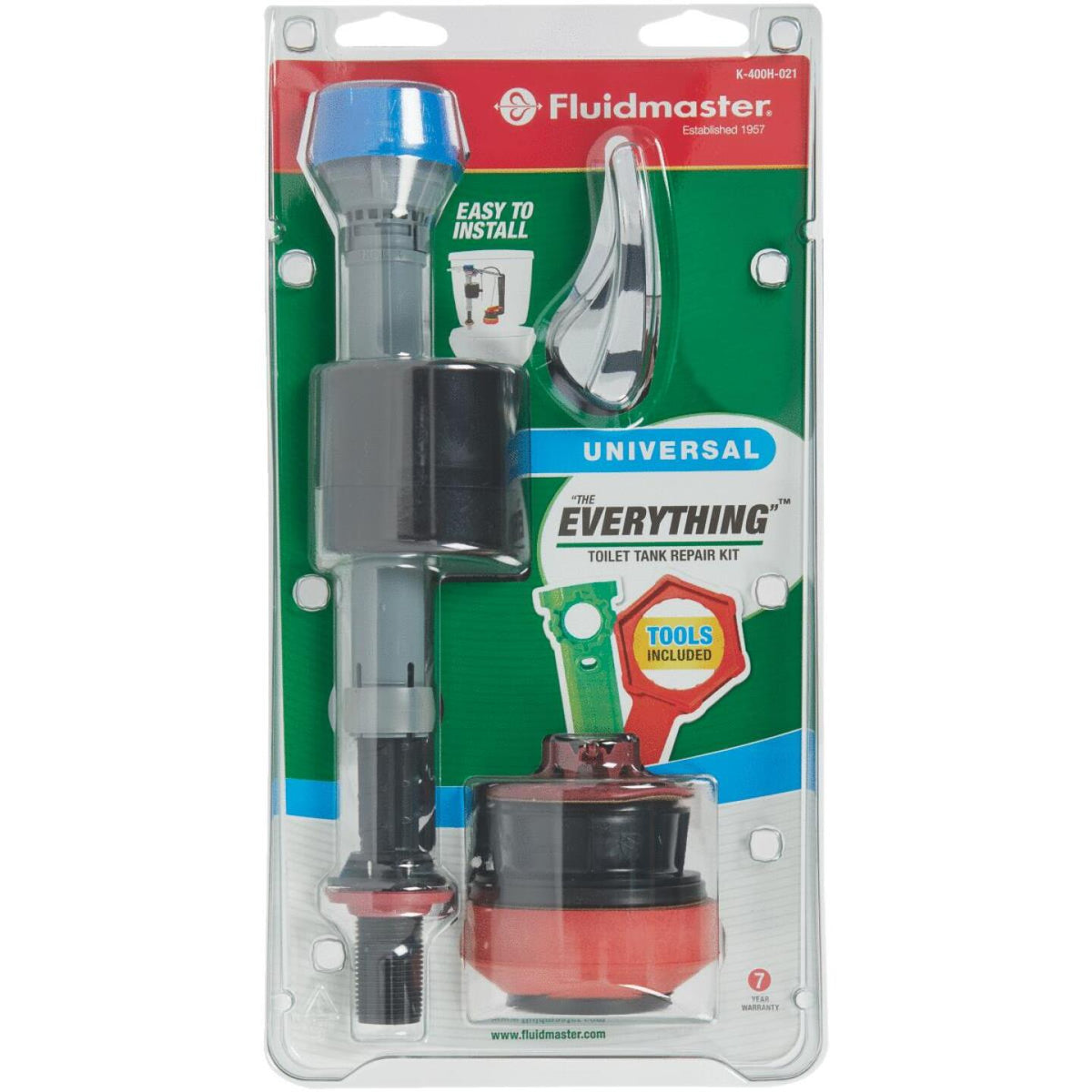 Fluidmaster PerforMAX 2 In. Universal Complete Toilet Repair Kit w ...